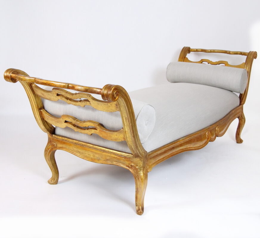 Große Louis XV-Banquette oder Ruheliehe, Frankreich/Provence, 18. Jh ...
